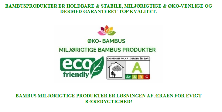 Bambus Produkter