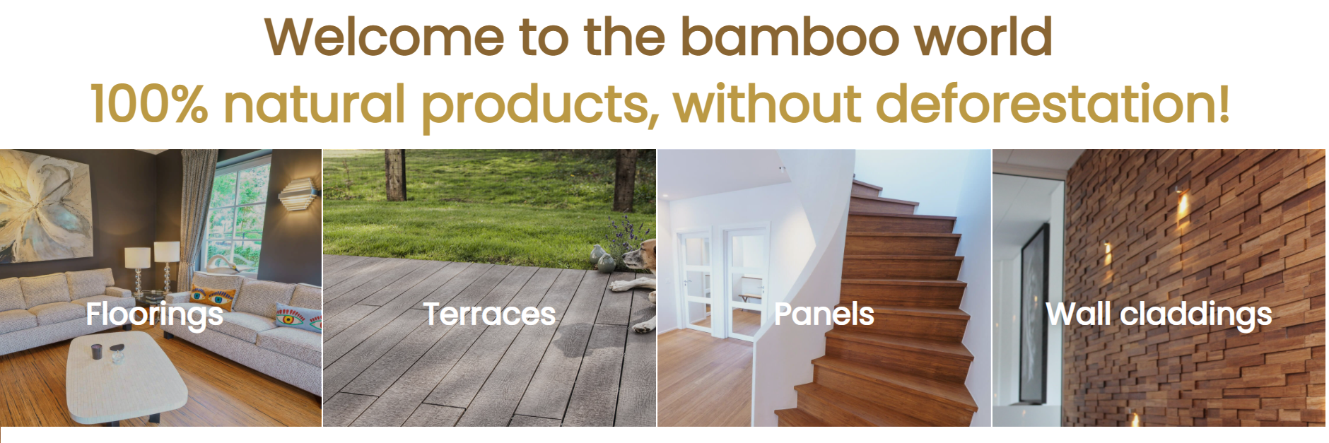 Bambus Produkter